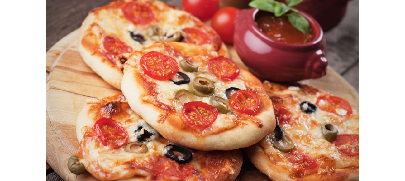 Mini pizza - Segui a receita
