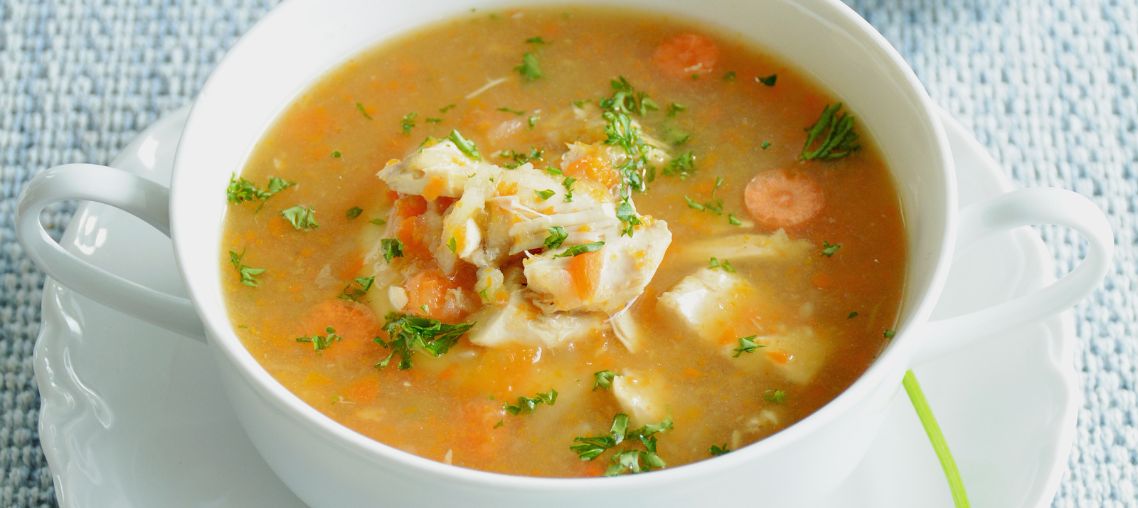 Canja de Frango - Segui a receita