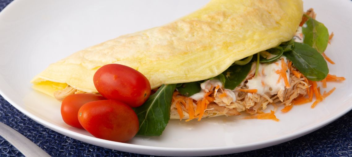 Crepioca com Frango - Segui a receita